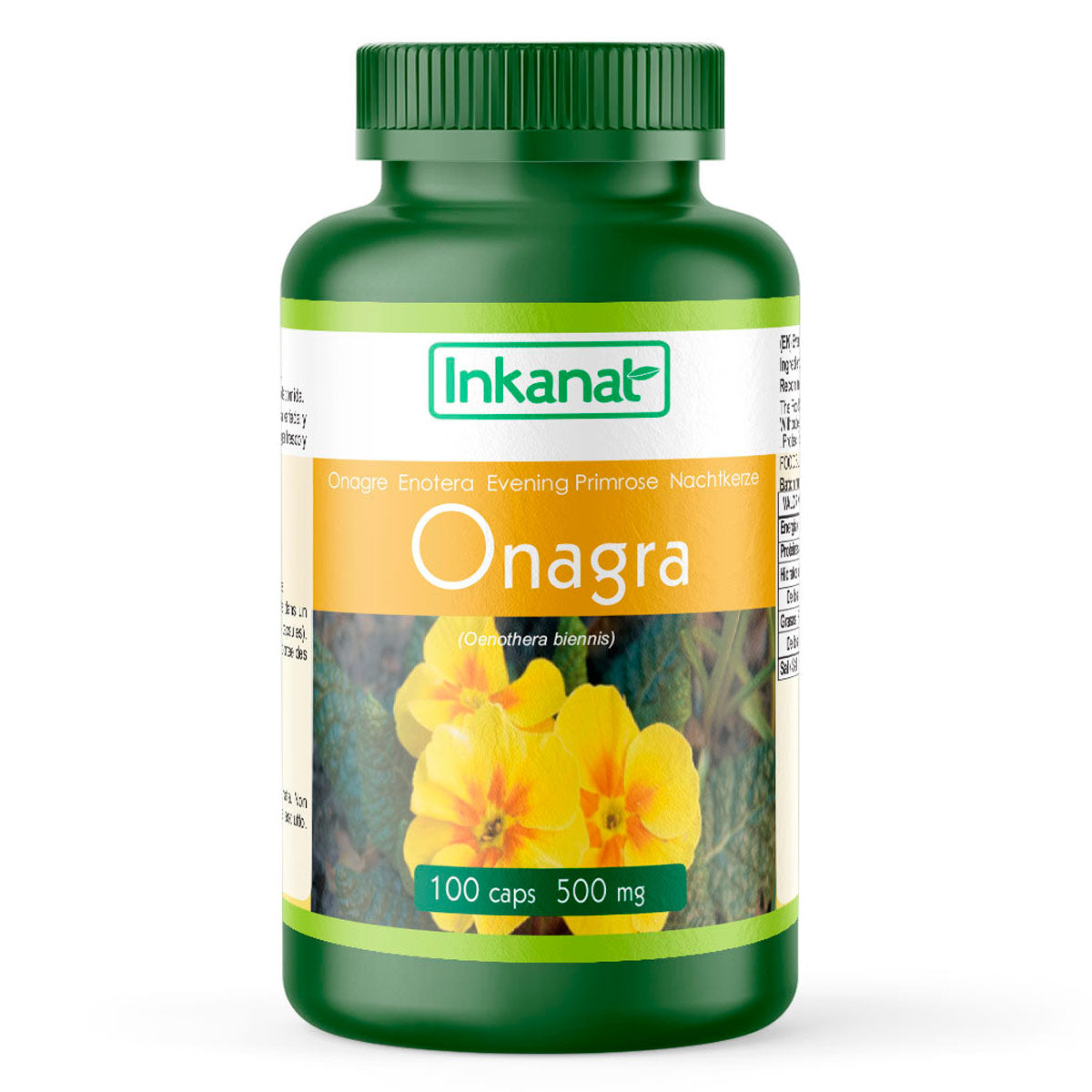 Onagra en cápsulas (100 x 500mg)