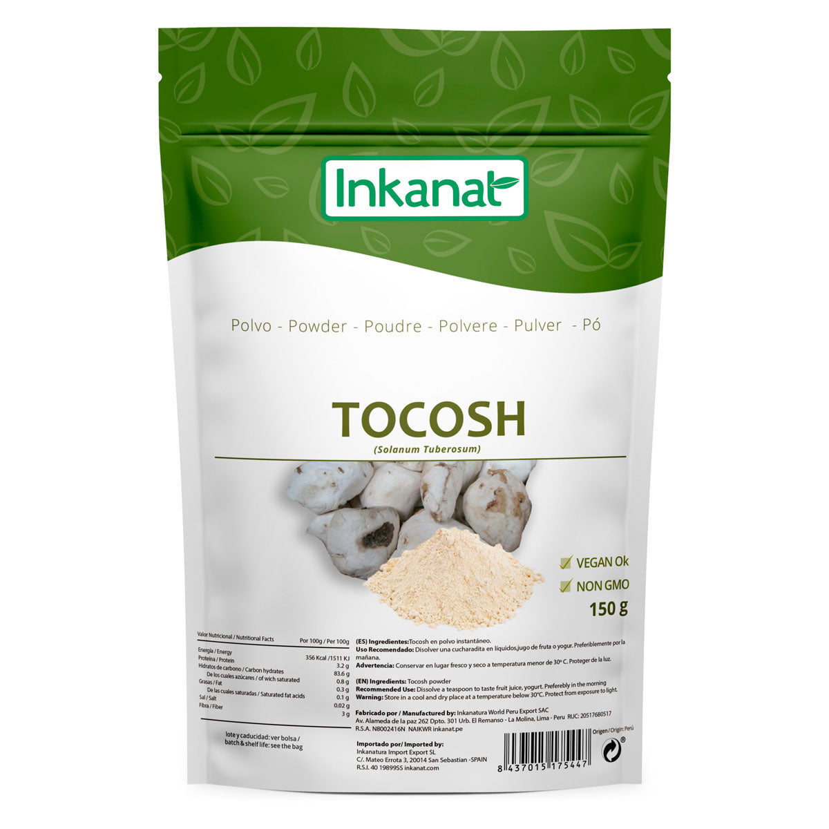 Tocosh en polvo x 150g