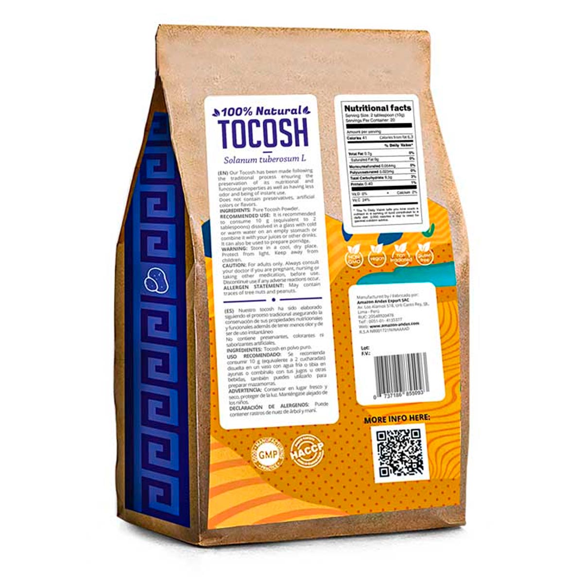 Tocosh en polvo x 200g